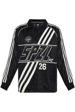 ADIDAS ORIGINALS Spzl F.c. Long-sleeve T-shirt - Black