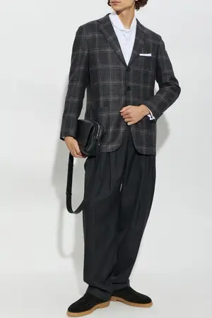 Kiton Check-pattern Blazer