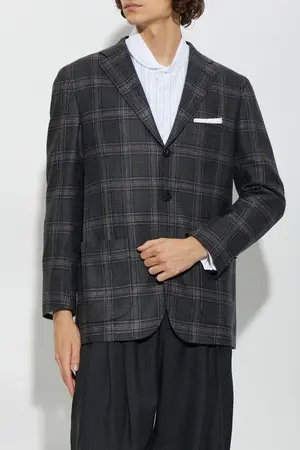 Kiton Check-pattern Blazer