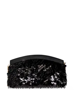 Michael Kors Athena’ Sequin Clutch - Black