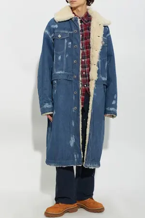 Dsquared2 Vintage-style Denim Coat