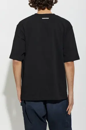 Dsquared2 Cotton T-shirt With Logo Print