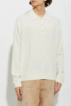 Dsquared2 Long-sleeved Wool Polo