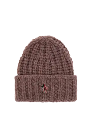 Moncler Apres-ski Beanie - Brown