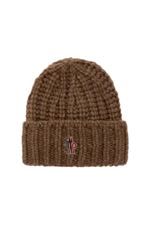 Moncler Apres-ski Beanie - Brown