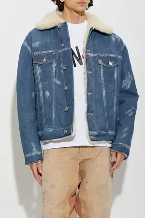 Dsquared2 Vintage’-style Denim Jacket