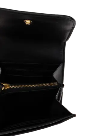AMI Paris Leather Wallet With Logo