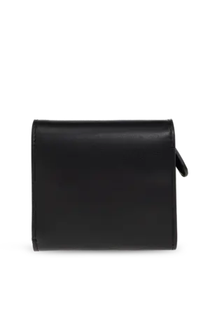 AMI Paris Leather Wallet With Logo