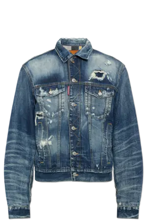 Dsquared2 Vintage’ Denim Jacket - Blue