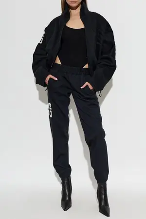 Dsquared2 Quilted Jacket With Embroidered Logo
