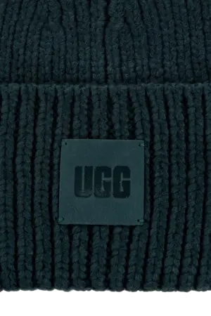 UGG Beanie Hat With Logo Patch