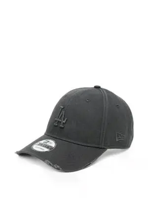 New Era Los Angeles Dodgers Wash Distressed 9forty Cap - Grey
