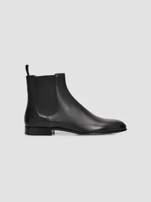 GIANVITO ROSSI Alain Torino Leather Chelsea Boots - Nero