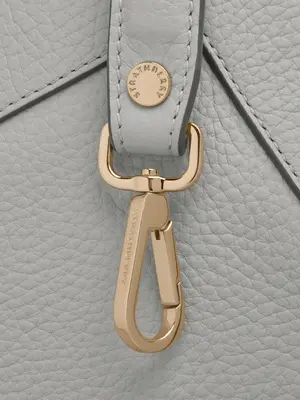 Strathberry Mosaic Leather Top Handle Bag
