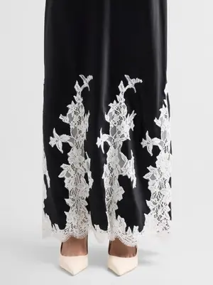Simkhai Lea Lace Insert Maxi Dress