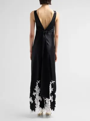 Simkhai Lea Lace Insert Maxi Dress