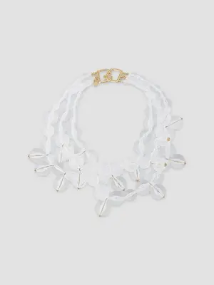 KENNETH JAY LANE Goldtone & Resin Beaded Cluster Necklace - Gold