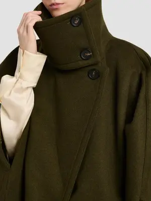 FERRAGAMO Wool-cashmere Single-breasted Coat