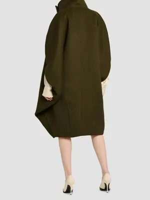 FERRAGAMO Wool-cashmere Single-breasted Coat