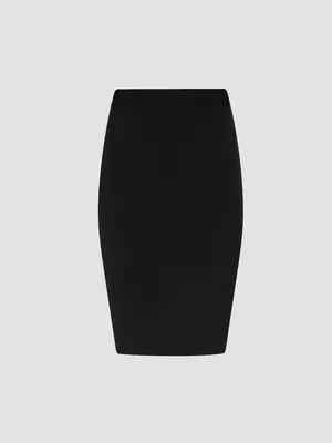L'Agence Olyvia Pencil Skirt - Black