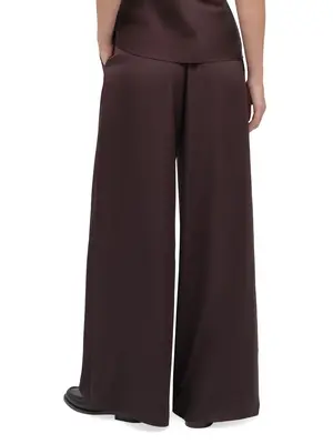 FAVORITE DAUGHTER The Everything Satin Wide-leg Pants