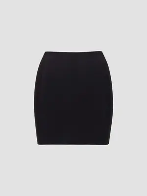 Commando Classic Mini Half Slip Skirt - Black