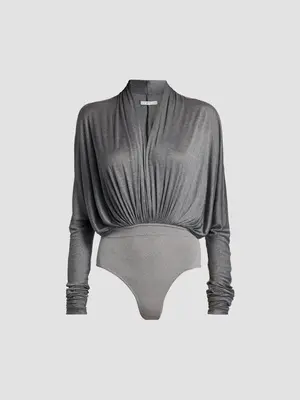 Co Gathered Jersey Bodysuit