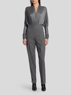 Co Gathered Jersey Bodysuit