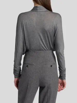 Co Gathered Jersey Bodysuit