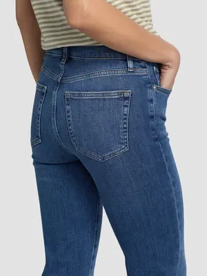 FRAME Le Sleek Straight-leg Crop Jeans
