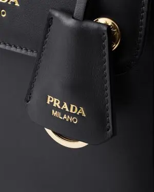 Prada Carry Mini Leather Handbag