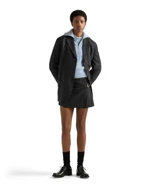 Prada Re-wool Miniskirt