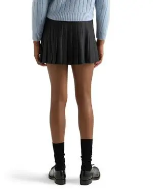 Prada Re-wool Miniskirt