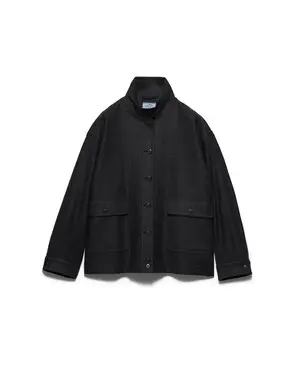 Prada Re-wool Blouson Jacket