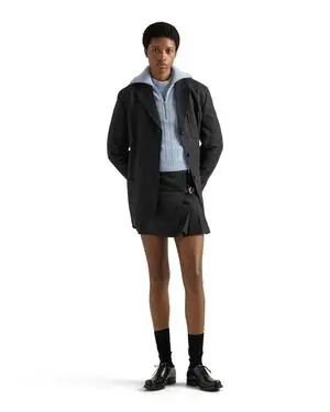 Prada Re-cashmere Polo Sweater
