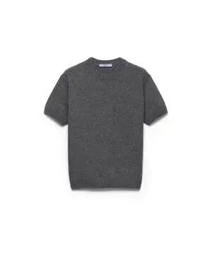 Prada Short-sleeved Cashmere Sweater