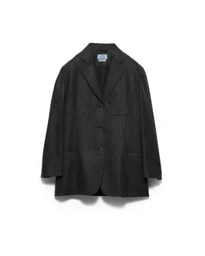 PRADA Re-wool Single-breasted Jacket