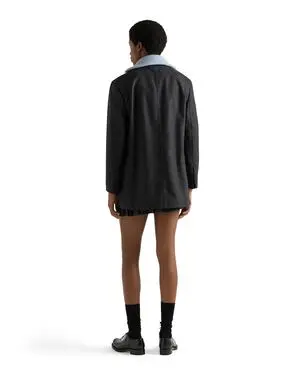 Prada Re-wool Single-breasted Jacket
