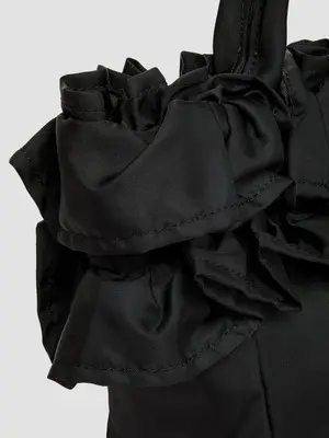 GANNI Mini Ruffle Shopper Tote Bag