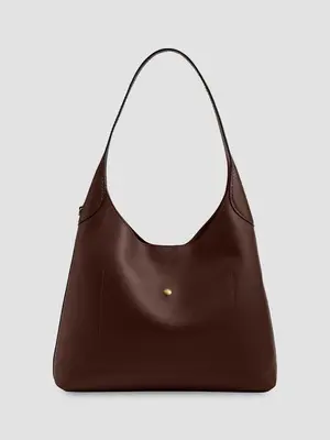 COACH Brooklyn Leather Shoulder Bag - Maple