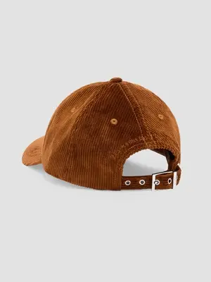 GANNI Corduroy Logo Cap