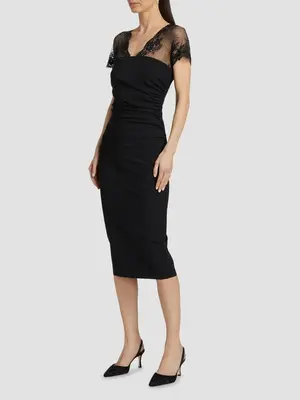 Chiara Boni La Petite Robe Genic Lace Midi-dress