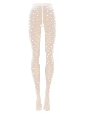 Wolford Daisy Embroidered Tights
