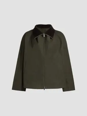 TOTEME Funnelneck Cotton Jacket