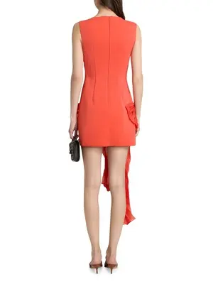 Acler Forever Young Aberleigh Organza-drape Minidress