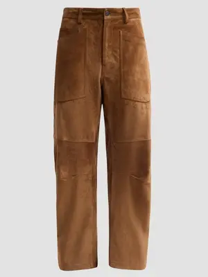 NILI LOTAN Shon Suede Pants - Martora