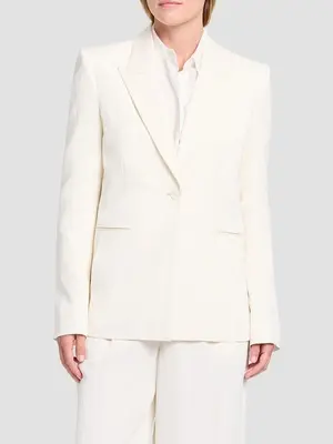 TWP Her Fit Linen-blend Blazer