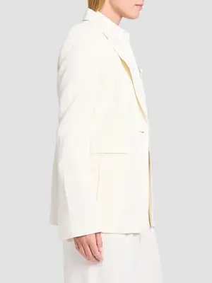 TWP Her Fit Linen-blend Blazer