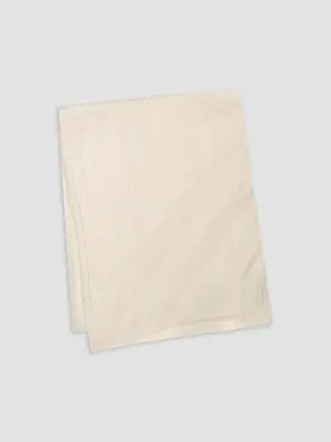 Sofia Cashmere Baby's Cashmere Cable Knit Blanket - Ivory