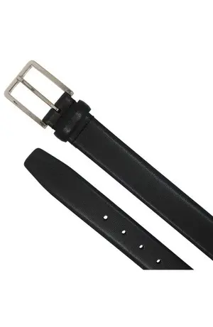 Brooks Brothers Top Grain Leather Embossed Belt